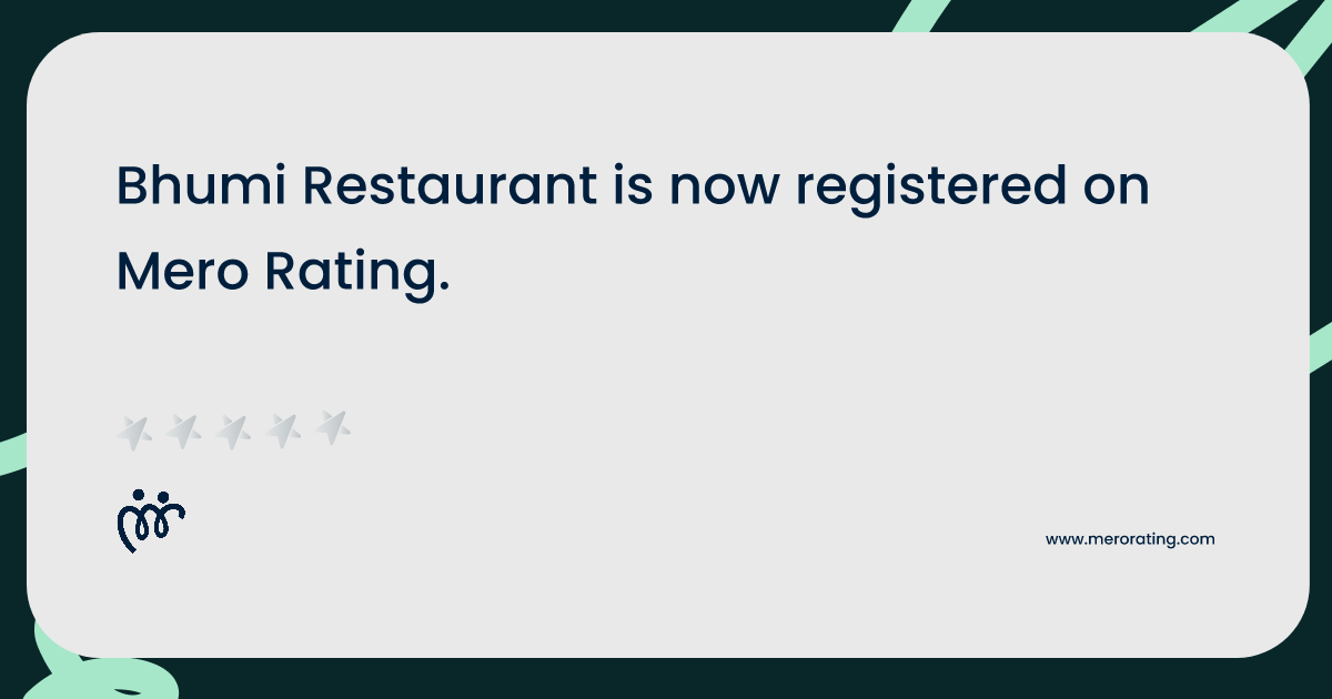 Bhumi Restaurant & Bar - Jhamsikhel Marg, Lalitpur 44600, Nepal - Mero ...